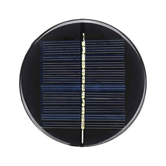 Mini Solar Panel Modul 6V 2W 0,35A 80 Mm Rund Poly Solar T5C2 Cell Diy ...
