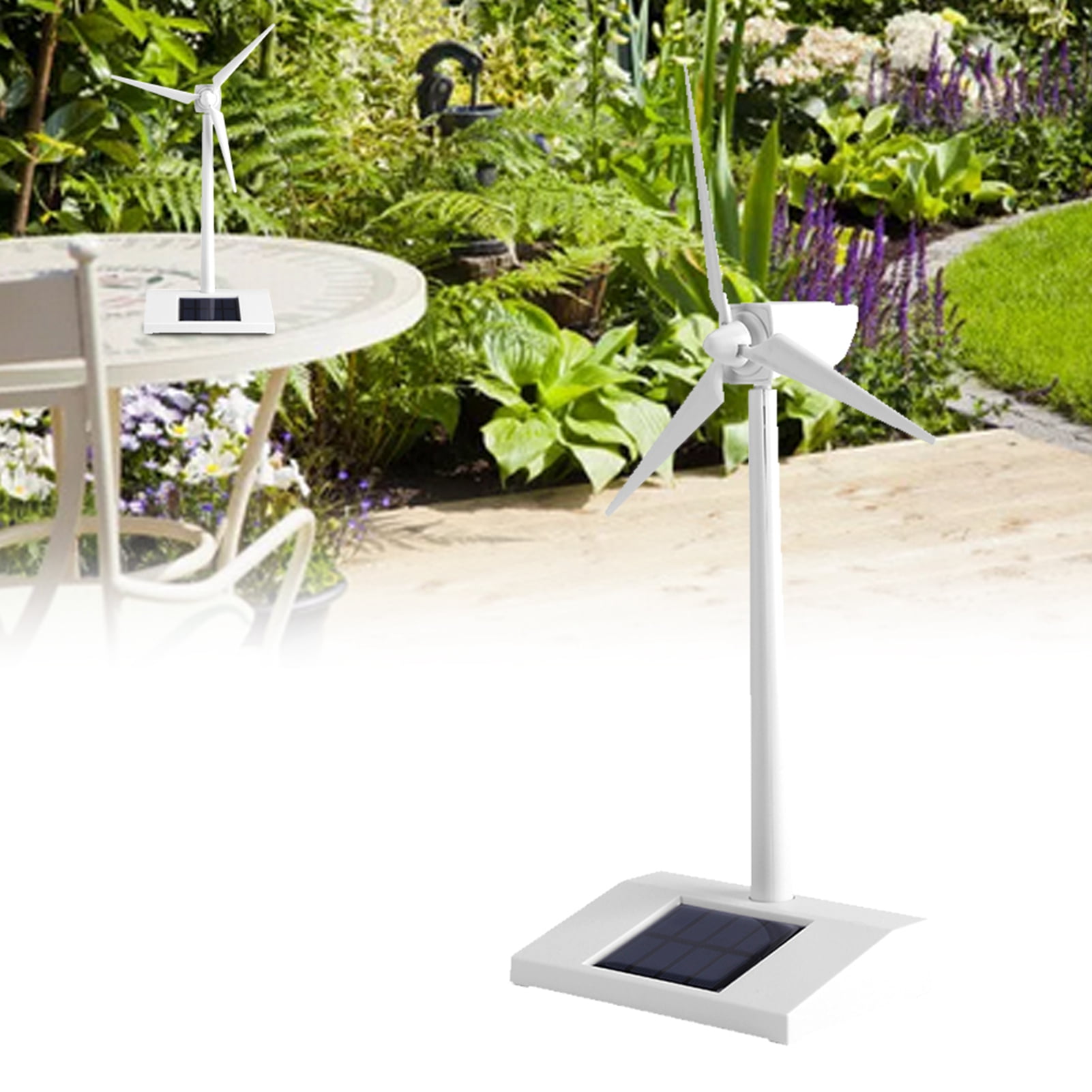 Mini Solar Powered Windmill, STEM Learning Toy For Children, Desk ...