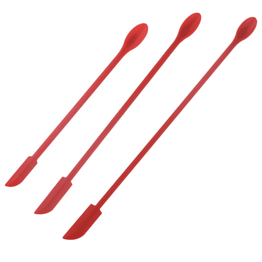 Mini Spatula Silicone,Makeup Spatula, Small Silicone Spatula Thin ...