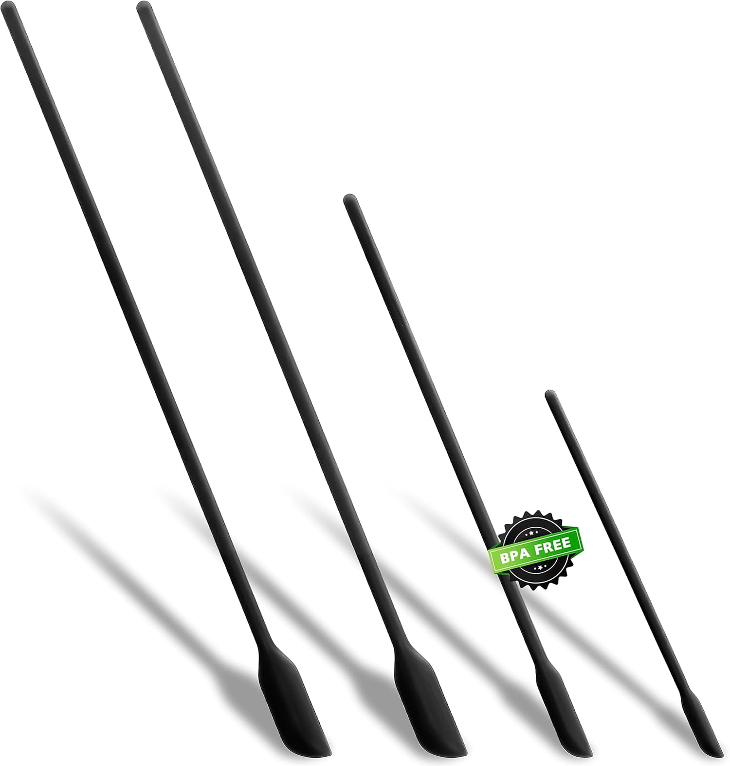 Mini Spatulas - Set of 4 Multifunctional Small Kitchen Scraper Stirrer ...