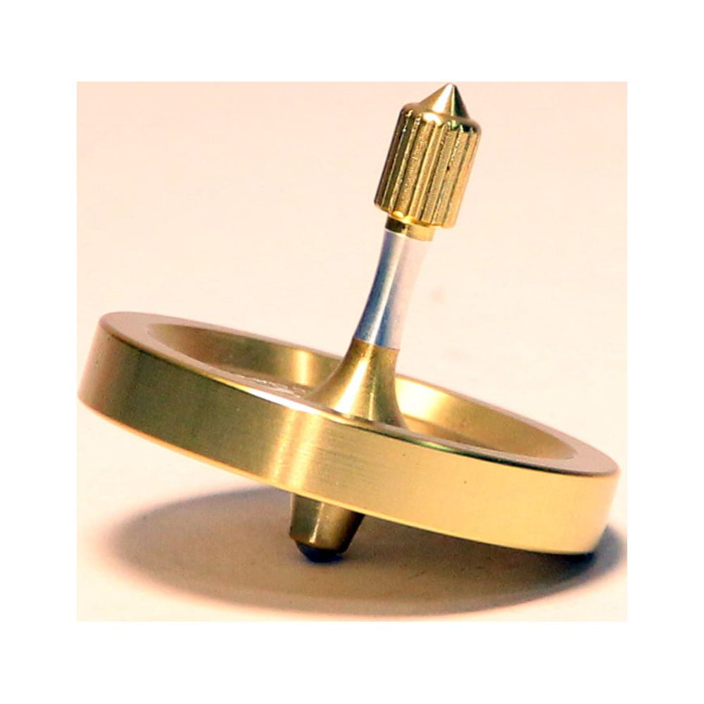 Mini Spin Top - Anodized Aluminum - Crazy Long Spins (Gold) - Walmart.com