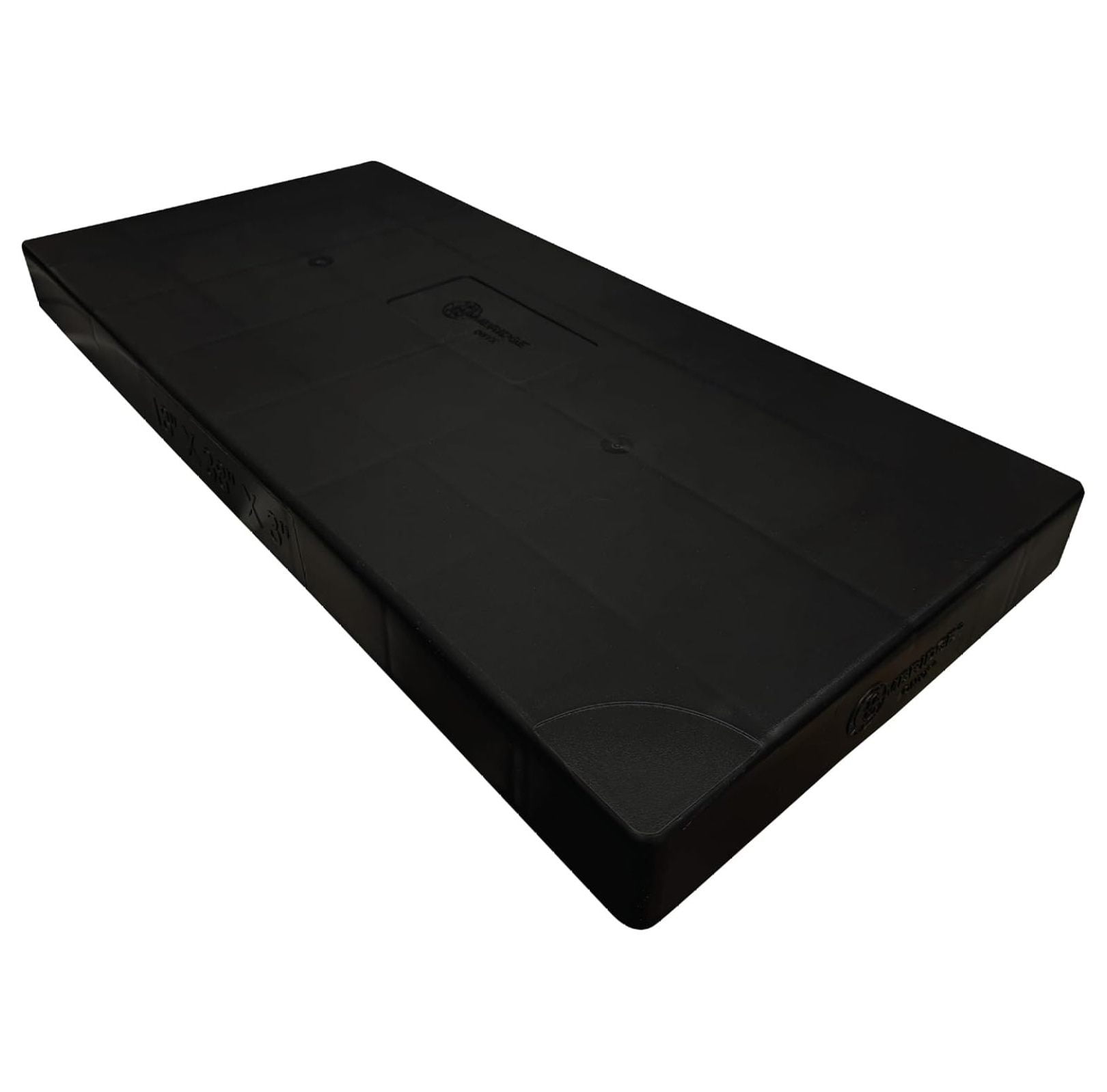 Mini Split Black Condenser Pad/Base, 18" W x 38" L x 3" H - Ideal for ...