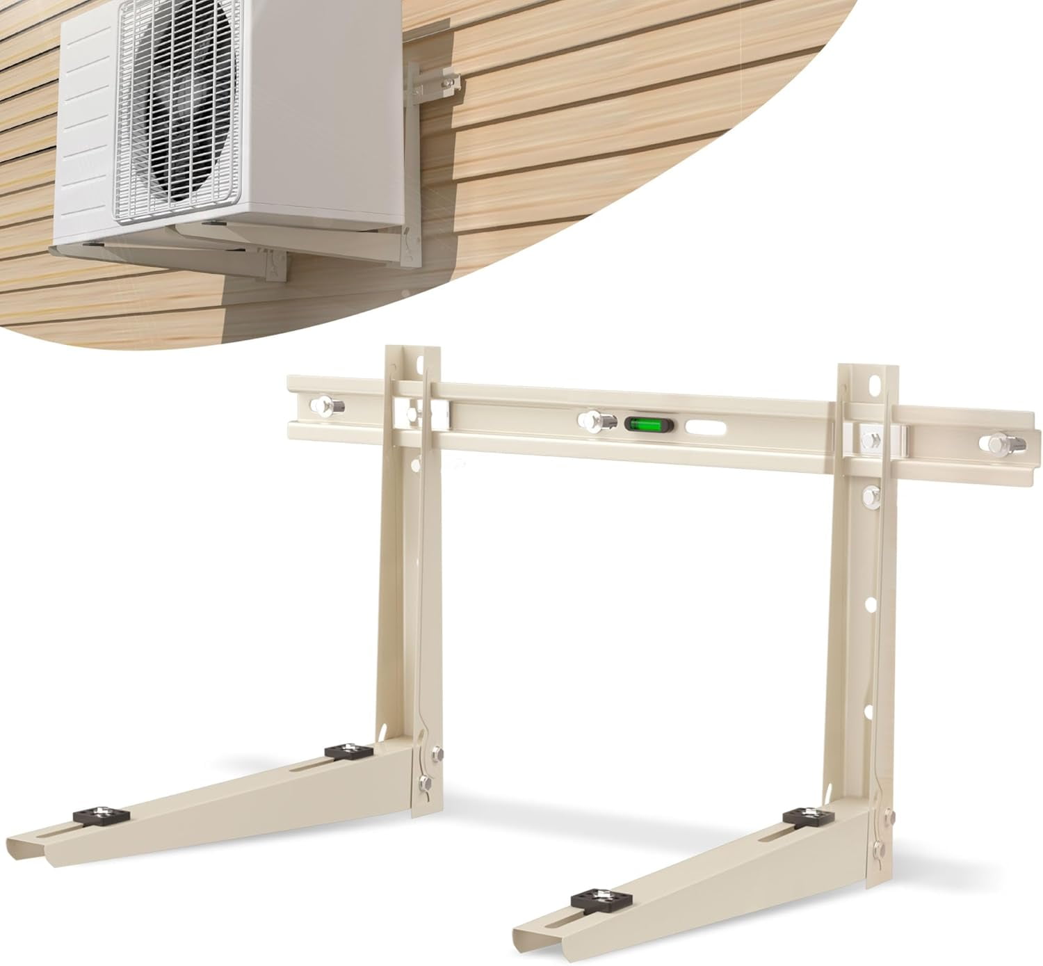Mini Split Brackets, Crossbar Wall Mount for Mini Split from 7000 BTU ...