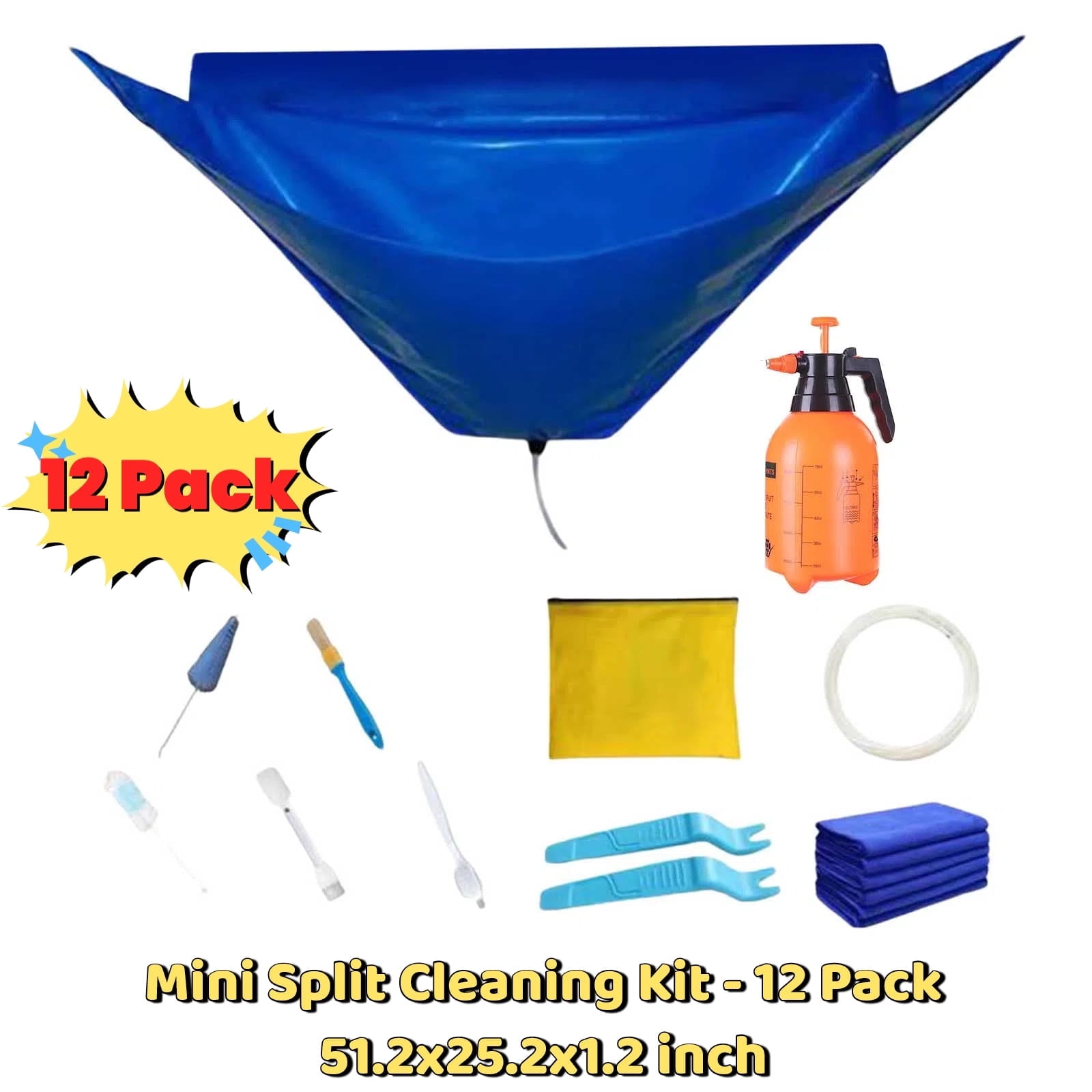 Split Air Conditioner Cleaning Cover Mini Split Cleaning Kit, Water ...