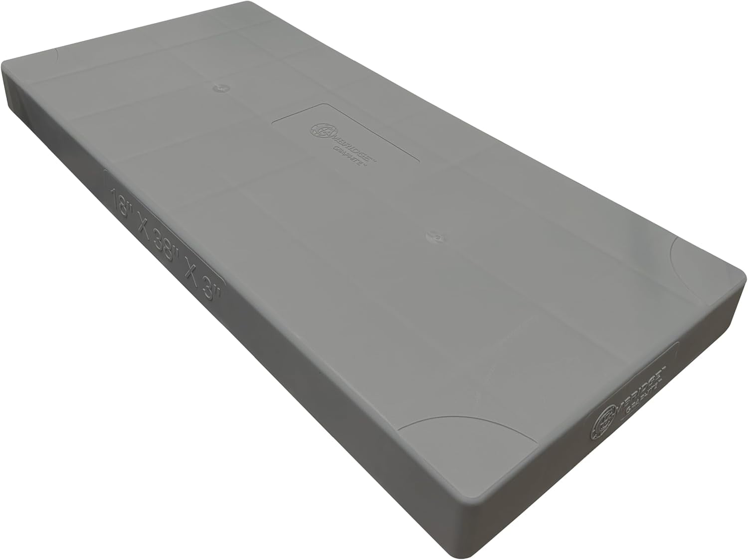 Mini Split Gray AC Condenser Pad/Base, 18" W x 38" L x 3" H - Ideal for ...