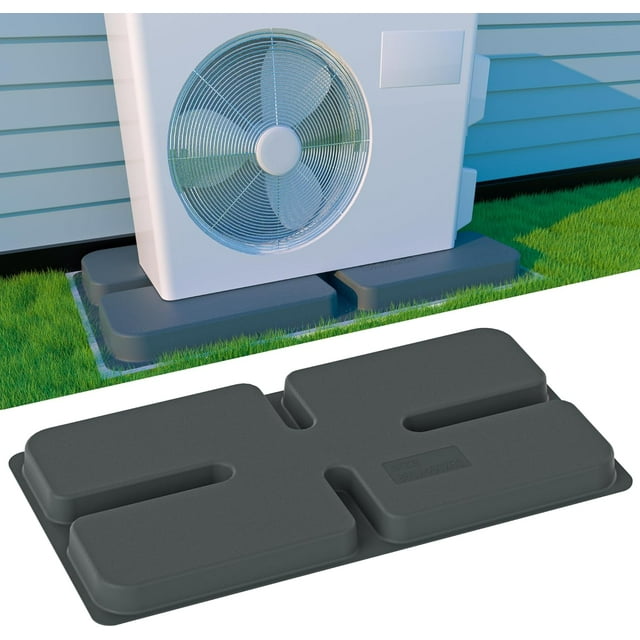 Mini Split Pad for Condenser: Ground Base for Air Conditioner Outdoor ...