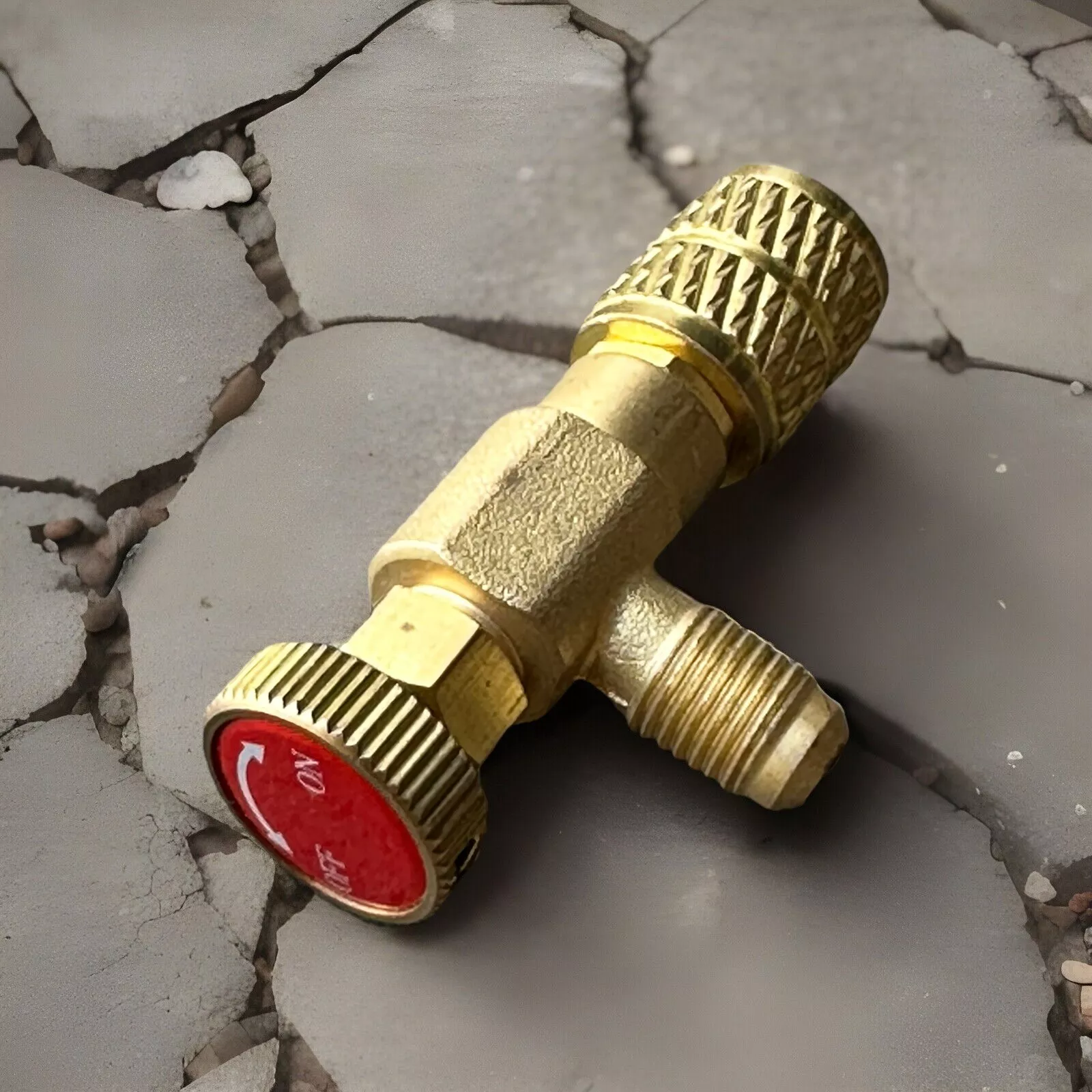 Mini Split Refrigerant Service Charging Shut Off Valve 5/16" Adapter ...