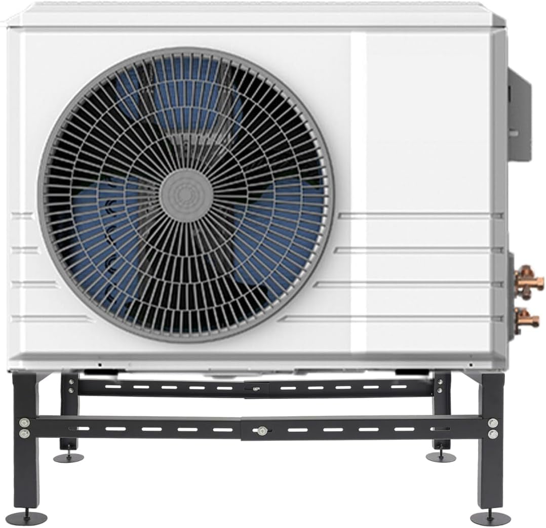 Mini Split Stand, 43 X 21.7 X 14.1in Air Conditioning Ground Stand ...