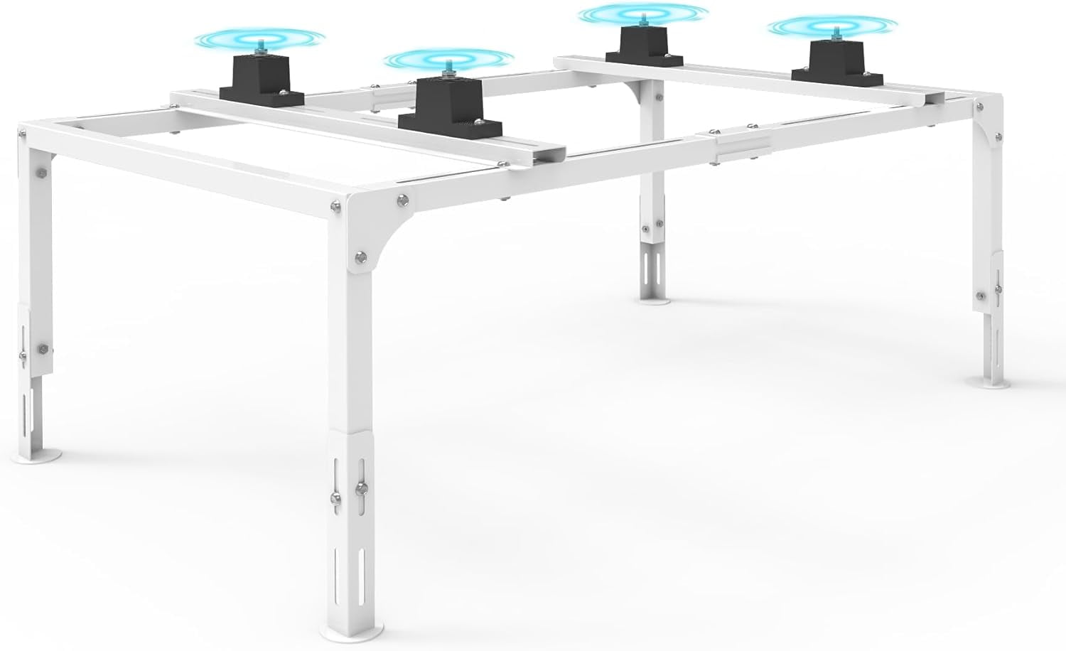 Mini Split Stand, Anti-vibration Adjustable Mini Split Ground Stand, AC ...