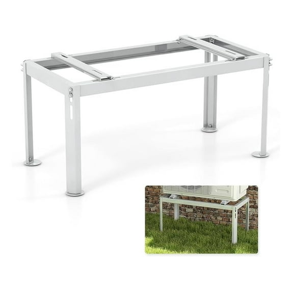 Mini Split Stand, Outdoor Unit Bracket with Adjustable Height, Width ...