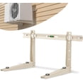 Mini Split Wall Mounting Bracket: Condenser Wall Mount Rack for 7000 ...