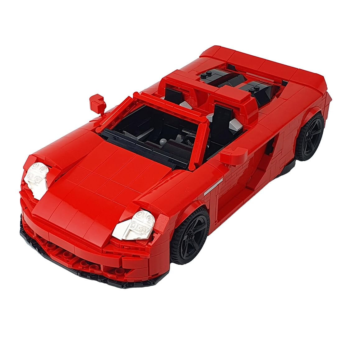 Mini Sports Car Model Building Blocks Set, MOC Collectible Racing ...