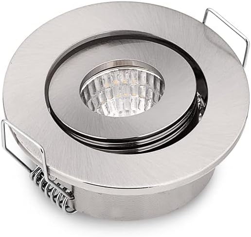 Mini Spot Encastrable LED Ceiling Spot recess lamp 1W White Hot 3000K ...