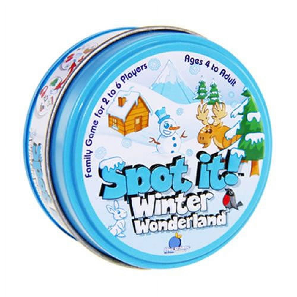 Blue Orange Games Mini Spot It! Winter Wonderland Card Game (00901 ...
