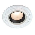 Mini Spot Light Ring Trim White Ceiling Medallion Urethane Foam ...