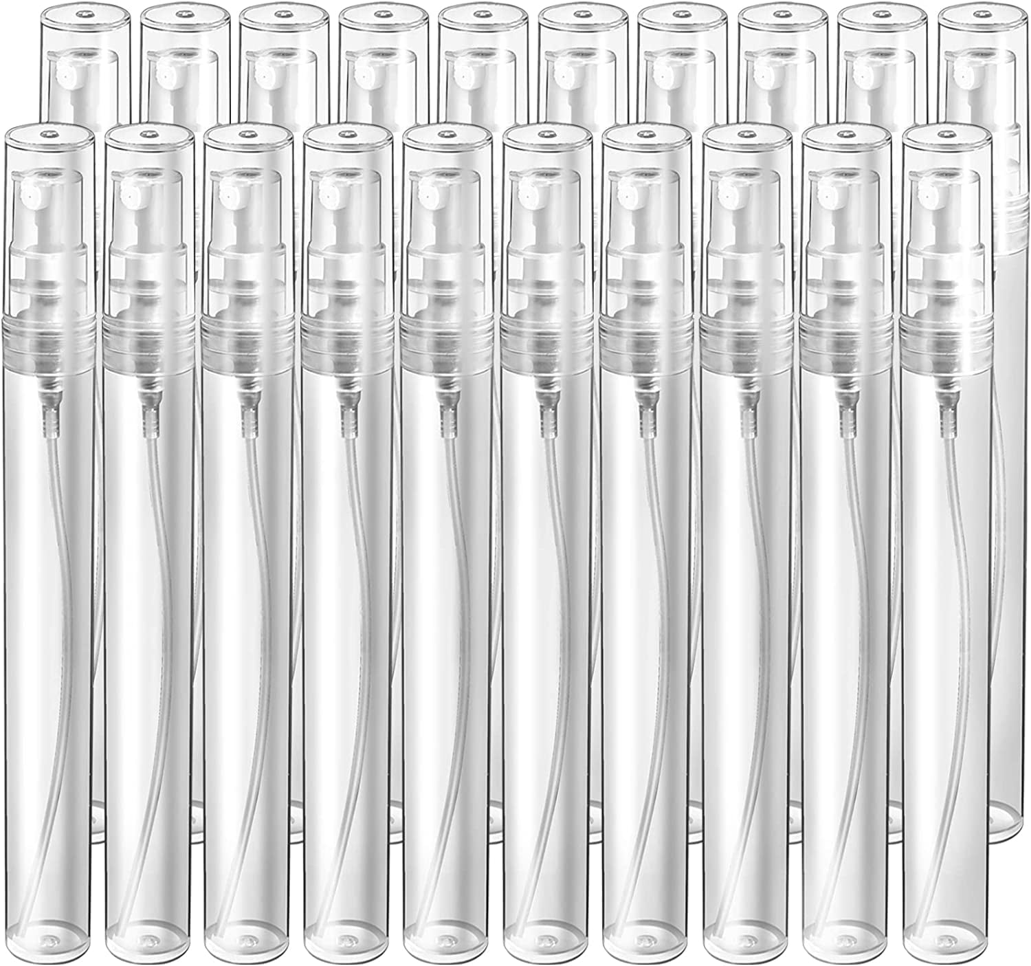 Mini Spray Bottle, 20 Pack 10ml Perfume Bottle Empty, Plastic ...