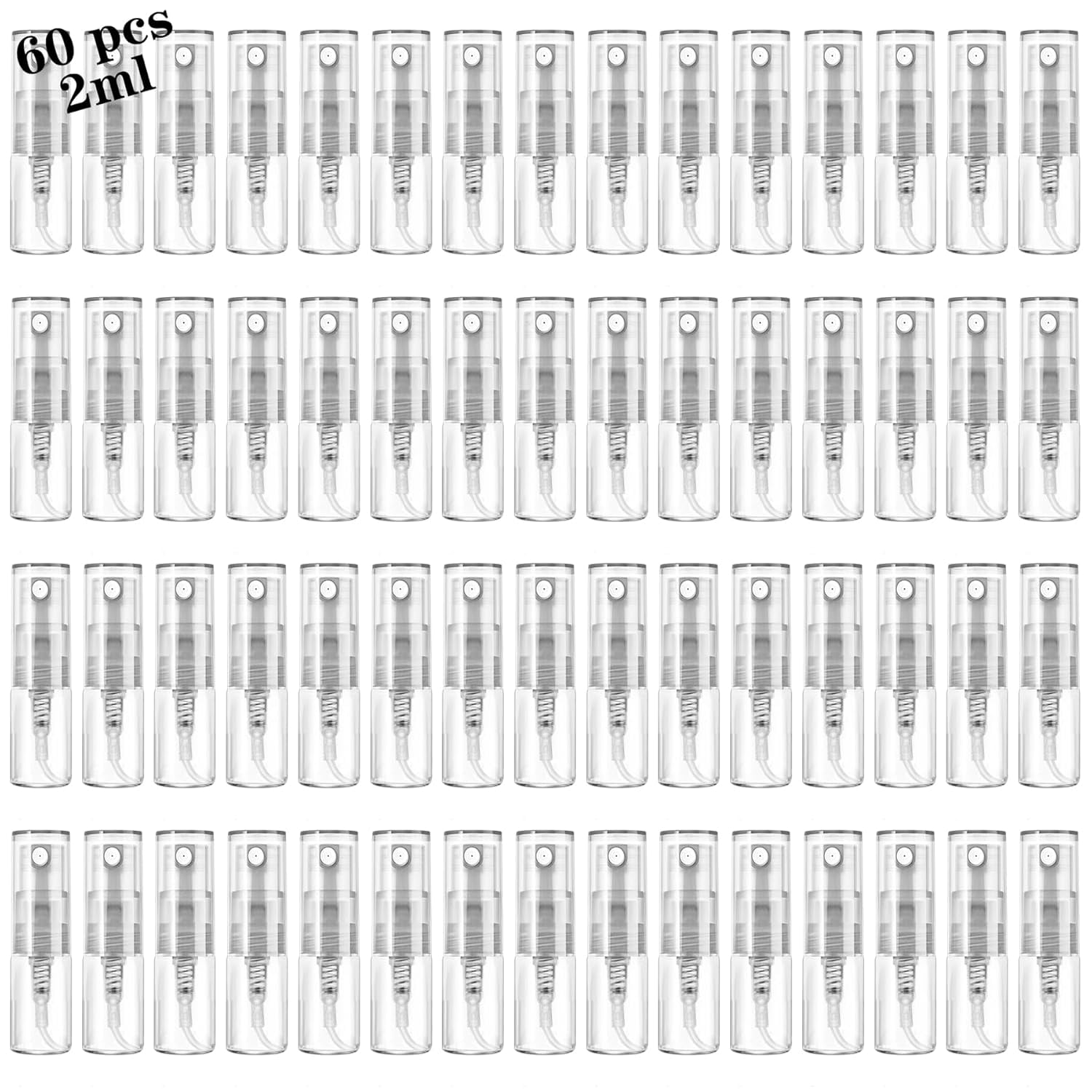 Mini Spray Bottle 2ml, Refillable Glass Spray Bottle, Glass Bottle ...