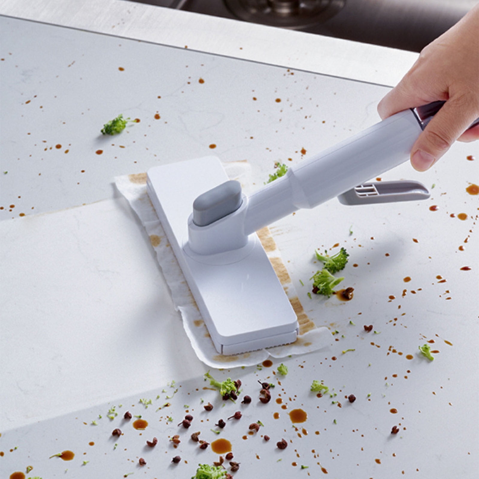 Mini Spray Mop for Countertop Cleaning, Self Squeezing Mini Mop with ...