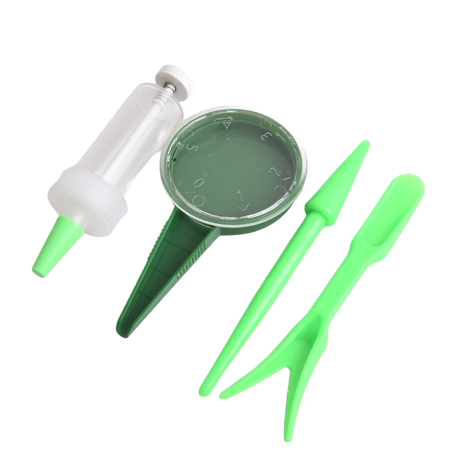 Mini Spreader Garden Tool kit Handheld Sowing Dispenser Manual Dibber ...