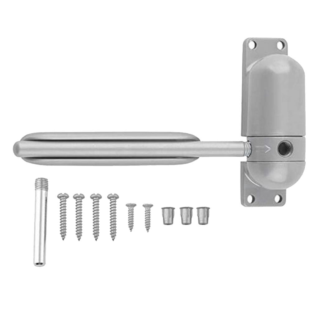 Mini Spring Door Closer Closing Adjustable Surface Mounted Door Stopper ...
