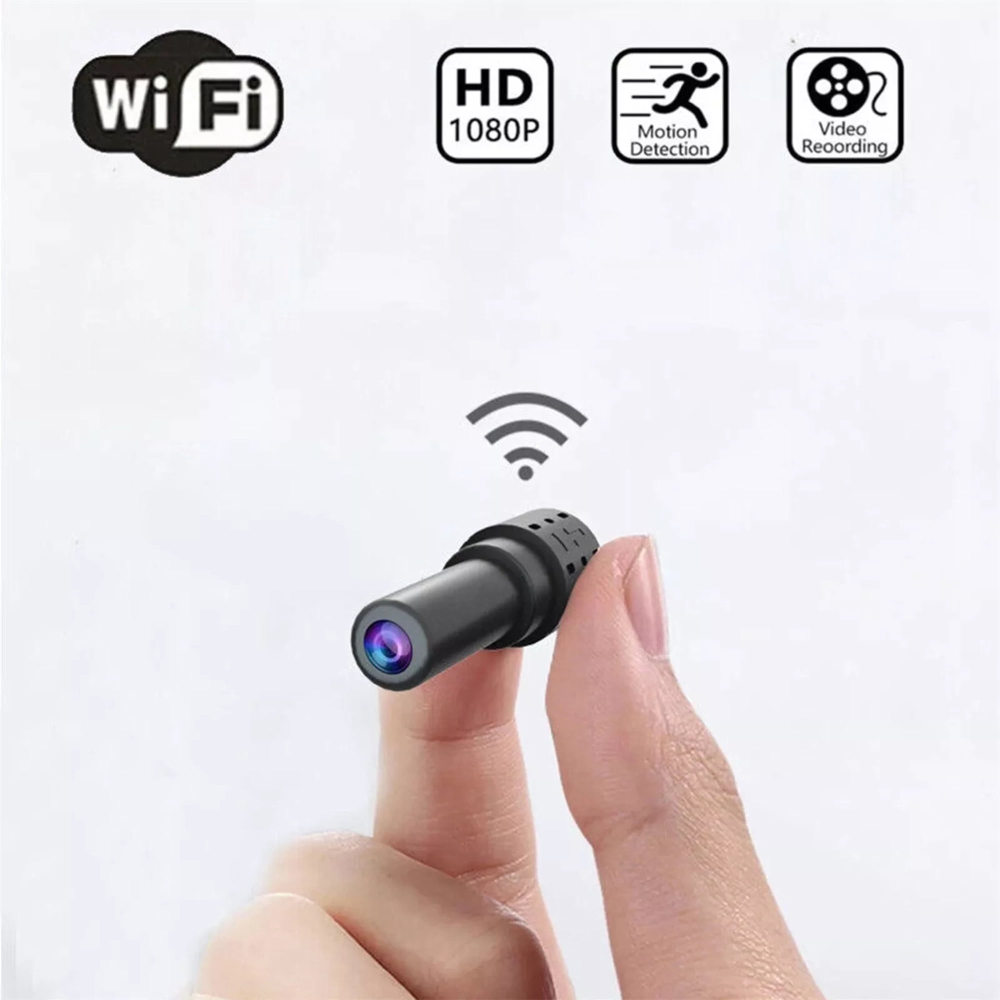 Mini Spy Camera WiFi HD 1080P Hidden IP Night Vision Camcorder Home ...