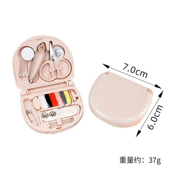 Mini Square Sewing Box New Home Minimalist Style Convenient Small ...