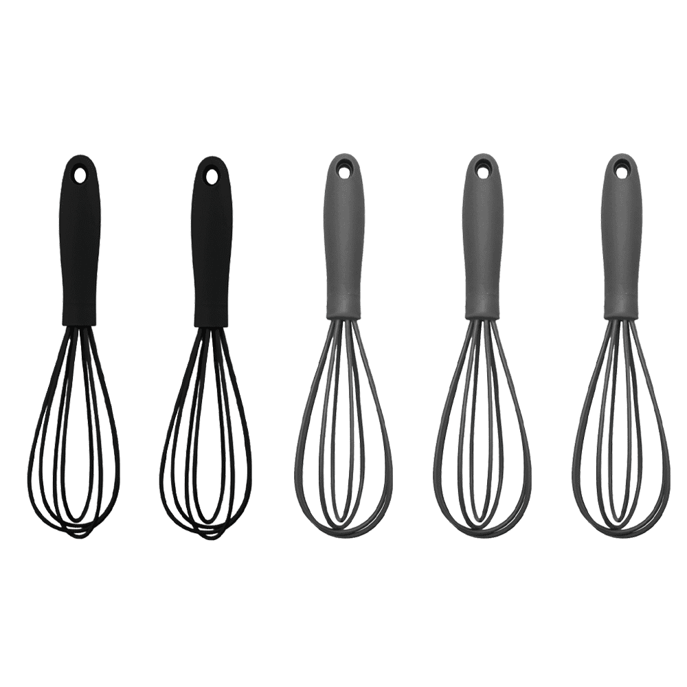 Mini Stainless Steel Egg Beaters 5 Pack Kitchen Small Whisks Set, Egg ...