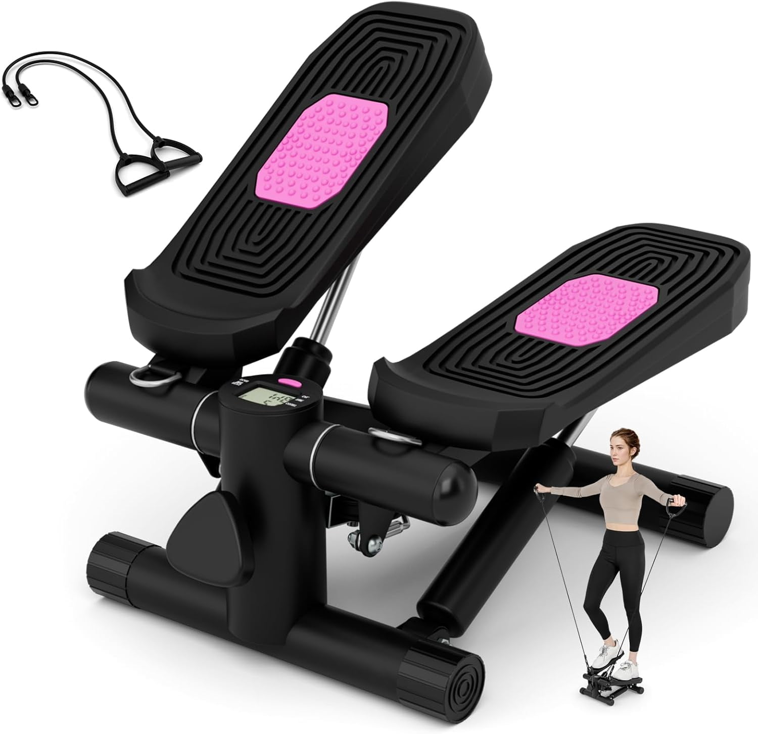 Mini Stair Steppers for Exercise at Home, Hydraulic Step Climber ...