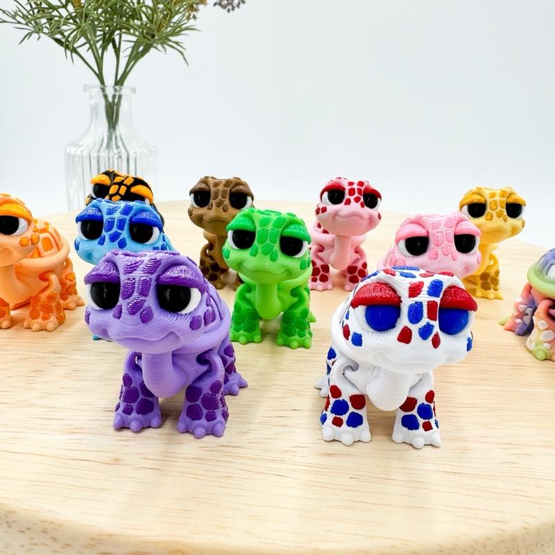 Mini Standing Turtle Tortoise 3D Printed Figurine - Perfect for Home ...