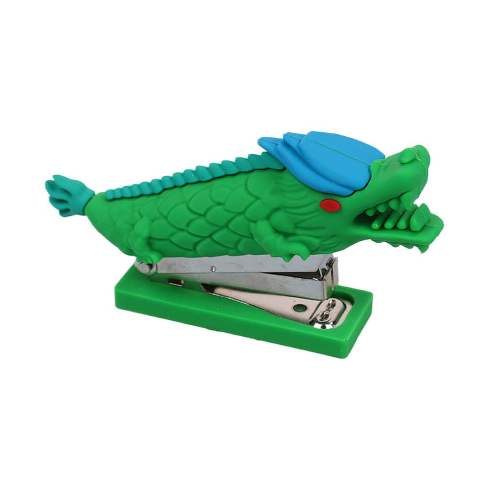 Mini Staplers for Desk Cartoon Cute Dragon Head Handheld Fun Stapler ...