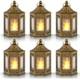 Mini Star Lantern with Flickering LED,Battery Included,Decorative ...