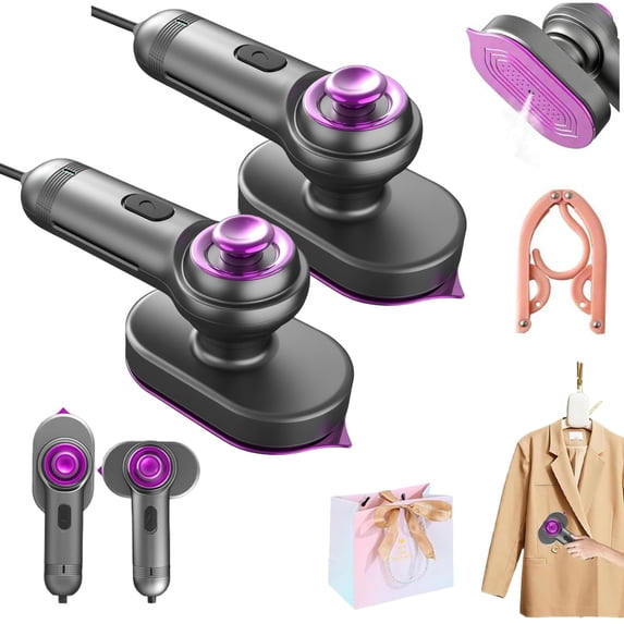 Mini Steam Iron – Crisp Clothes in Minutes, Portable Steam Iron for ...