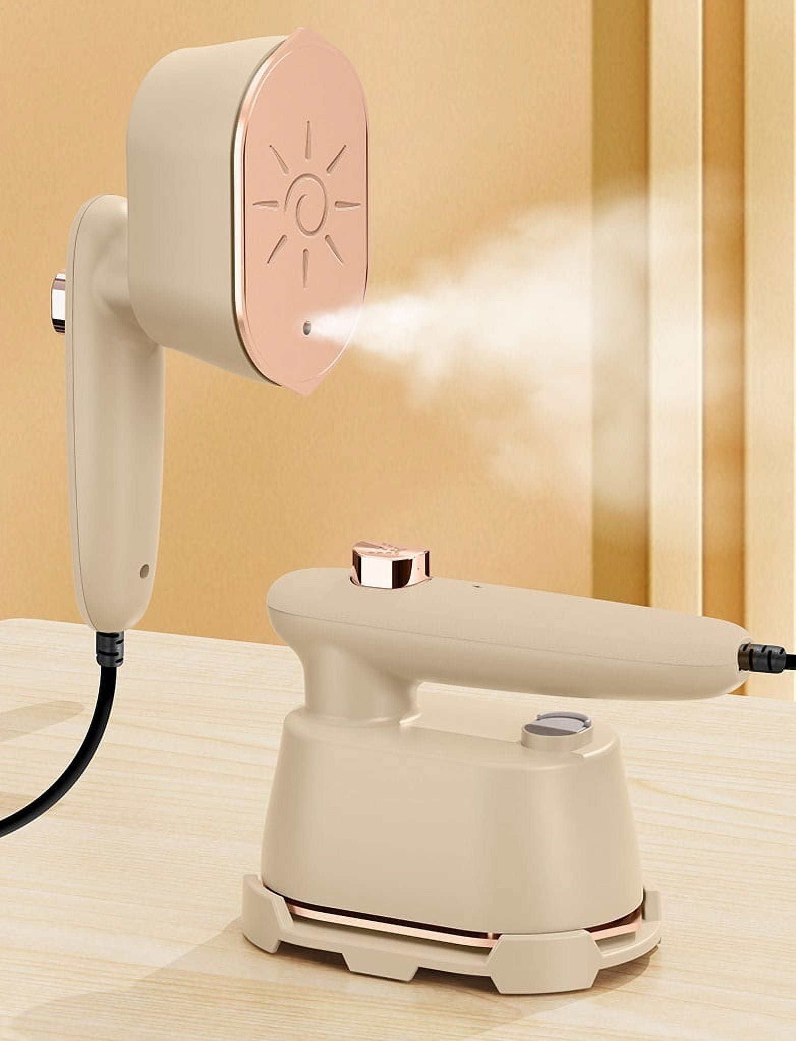 Mini Steam Iron Machine for Travel, Portable Folded Micro Garment ...