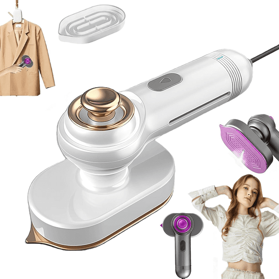 Mini Steam Iron, Portable Handheld Travel Iron, Garment Steamer, With ...