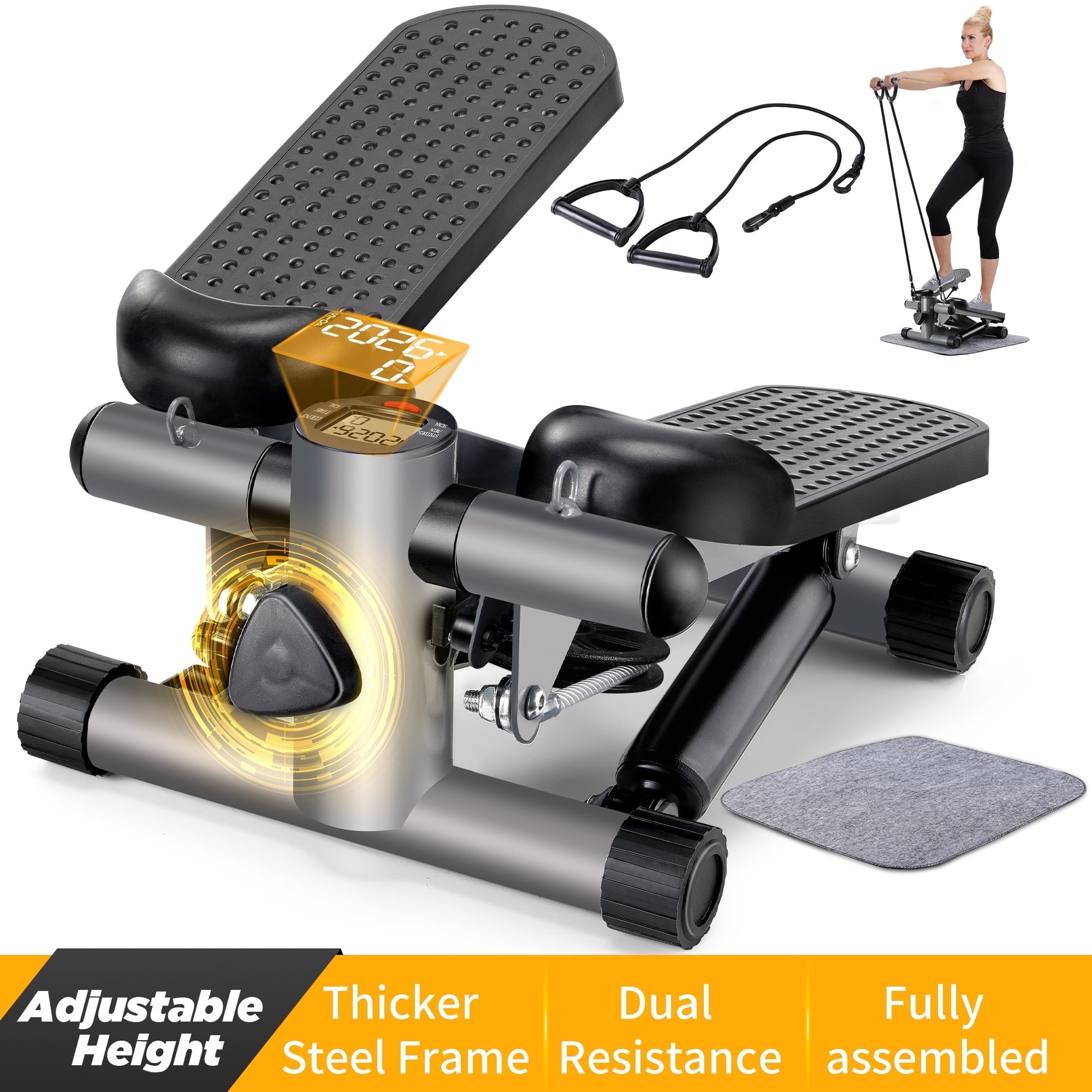 Mini Stepper Stair Stepper for Exercise at Home, Stepper Machine with ...