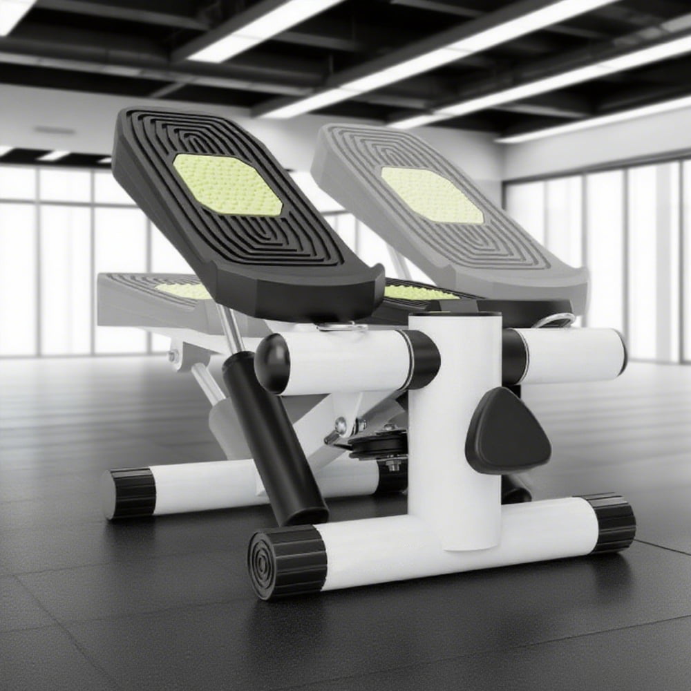 (Huayusheng)--Mini Stepper With Resistance Bands And Adjustable Height ...