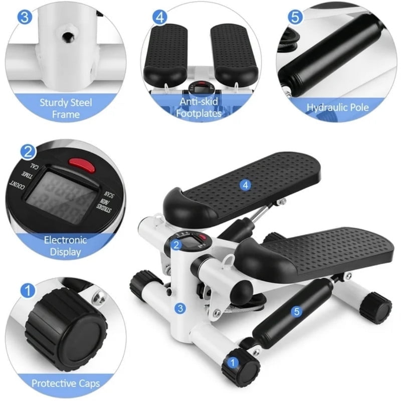 Mini Steppers for Exercise,Air Stair Climber Stepper Exercise,260lbs ...