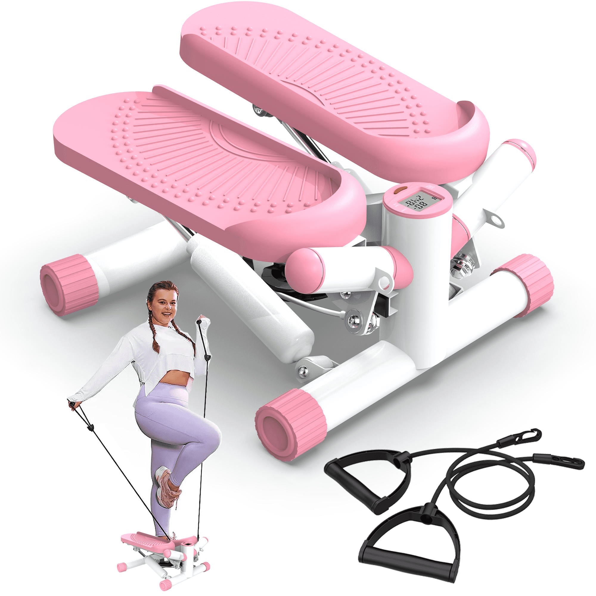 Mini Steppers for Exercise at Home, Stair Step Workout Machine with ...