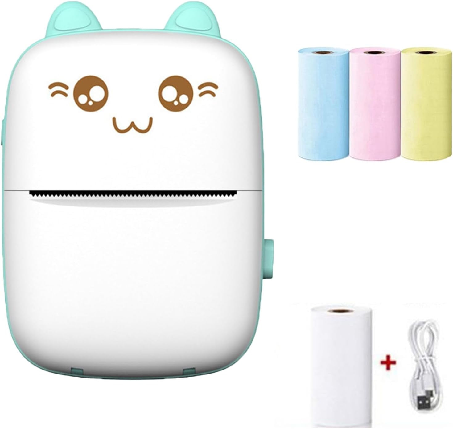 Mini Sticker Printer Pocket Bluetooth Thermal Printer Print Pods,Mini ...