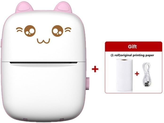 Mini Sticker Printer Pocket Bluetooth Thermal Printer Print Pods,Mini ...