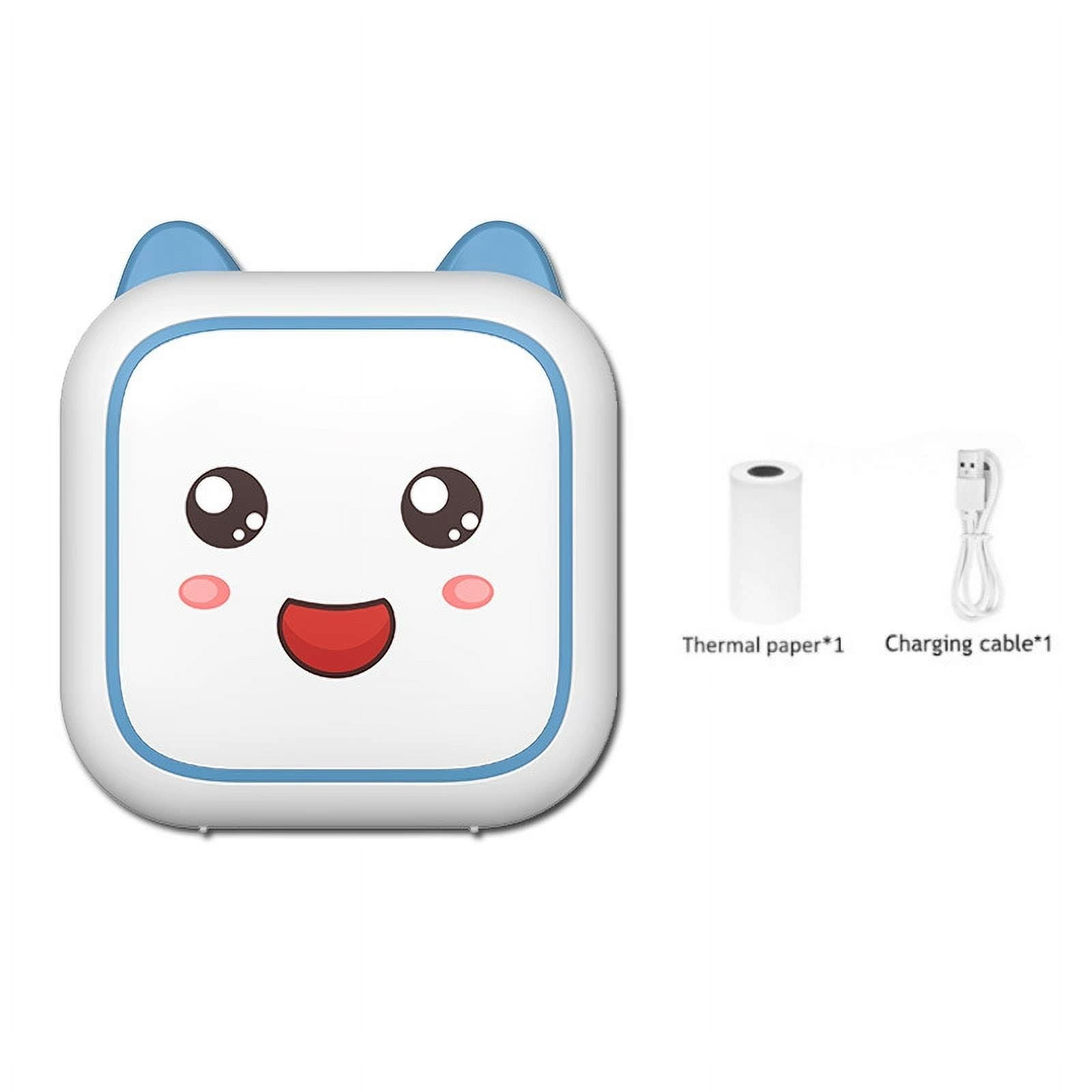 Mini Sticker Printer, Portable Thermal Printer, Inkless Pocket Printer ...