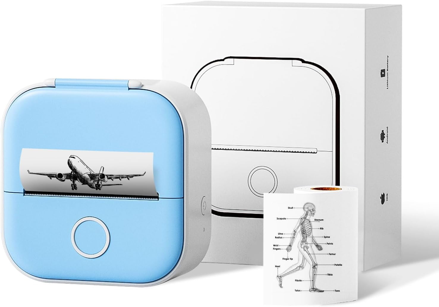 Mini Sticker Printer - T02 Mini Printer Sticker Maker, Sticker Printer ...