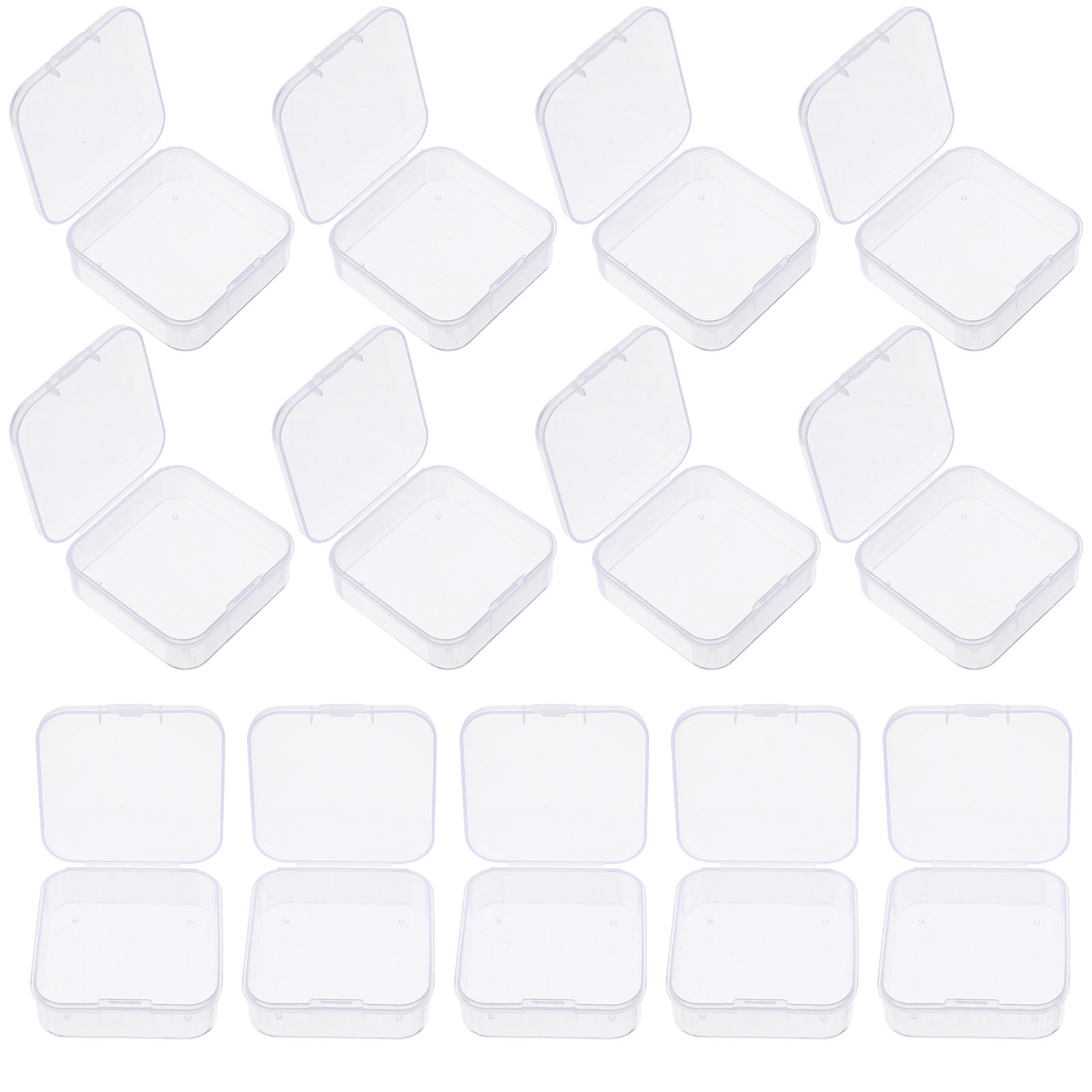 Mini Storage Box Bead Organizer Plastic Jewelry Boxes for Women ...