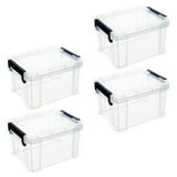 Mini Storage Box Tiny Containers Organizer Small Toiletry Clear Plastic ...