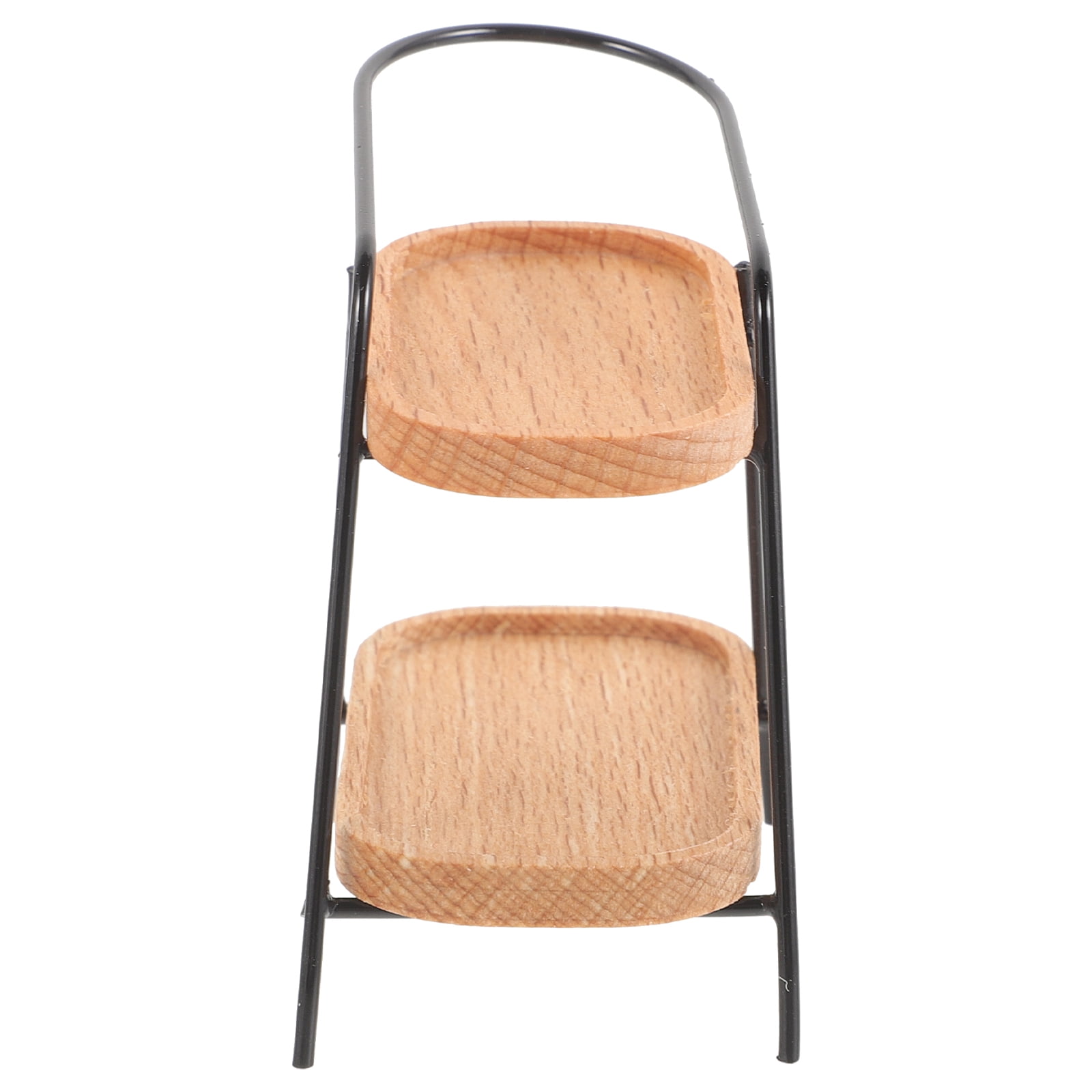 Mini Storage Shelf Mini Furniture Model Doll House Storage Rack Shelf ...