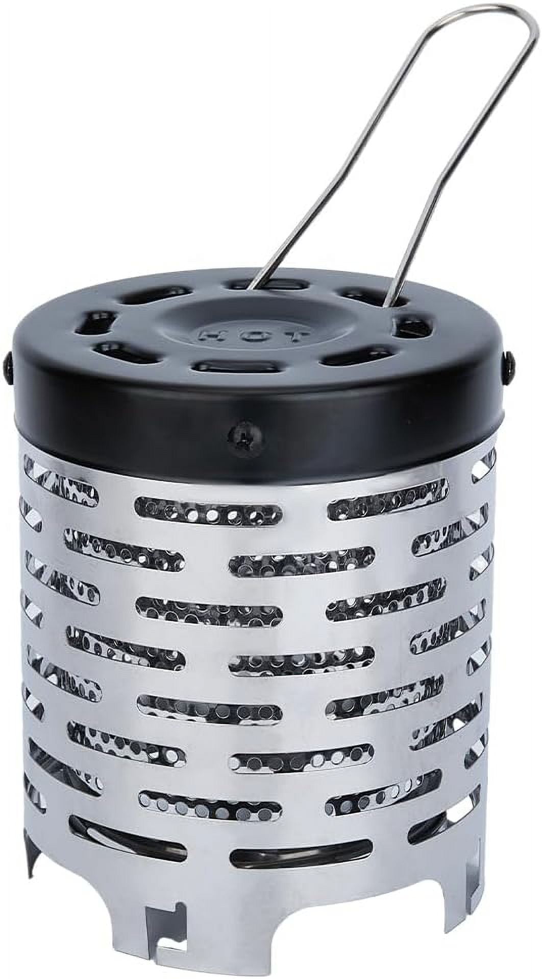 Mini Stove Heating Cover with Matched Warmer Clip Stainless Steel Tent ...