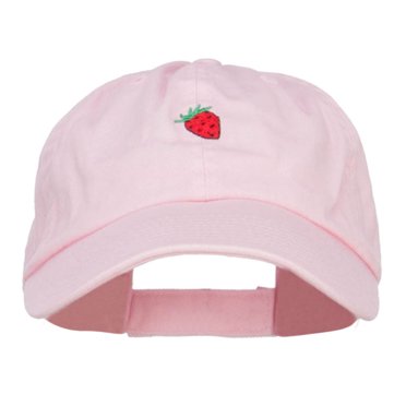 DALIX Pink Butterfly Hat Cute Womens Gift Embroidered Girls Cap in ...