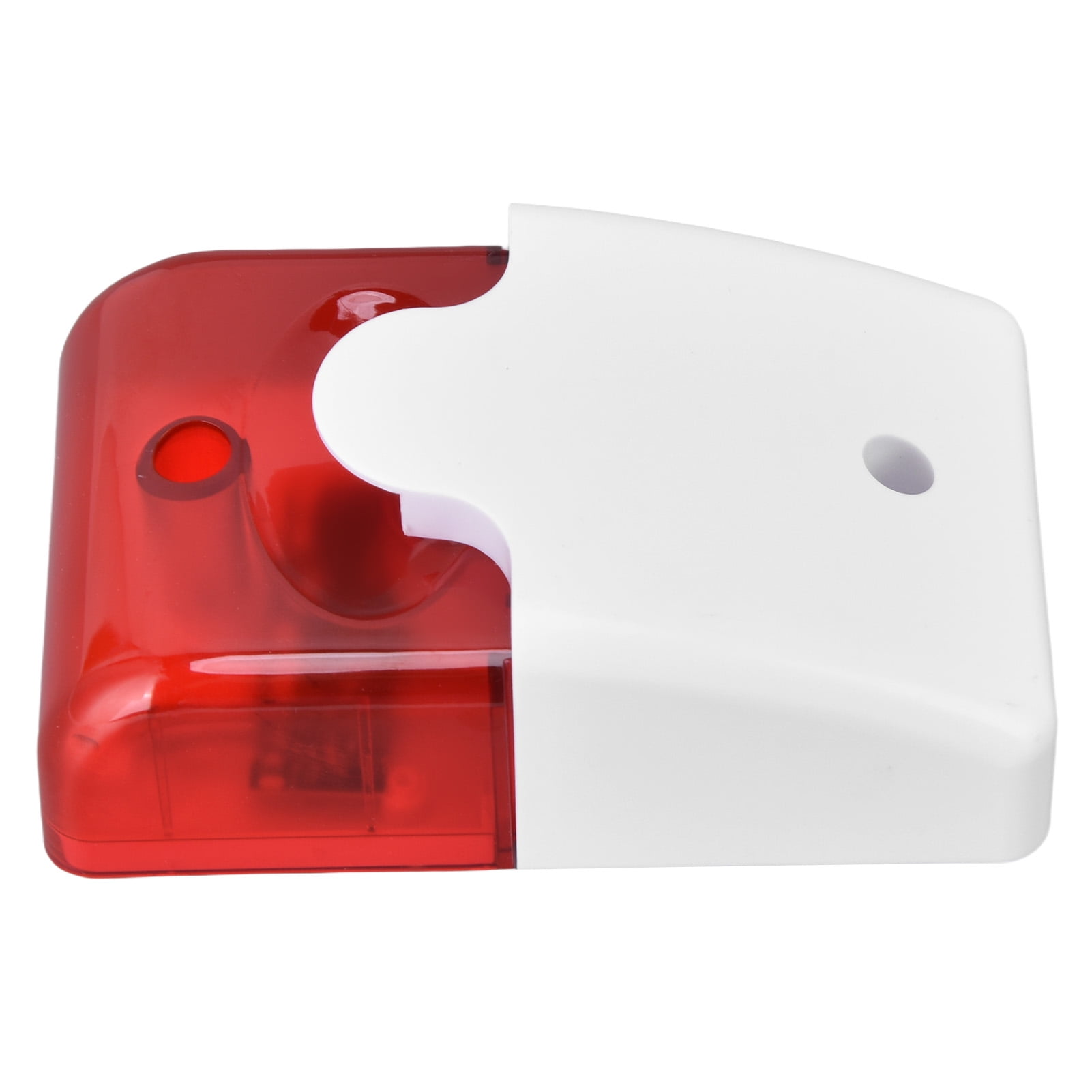 Mini Strobe Siren Wired Alarm Strobe Flashing Light Horn Flash Sound ...