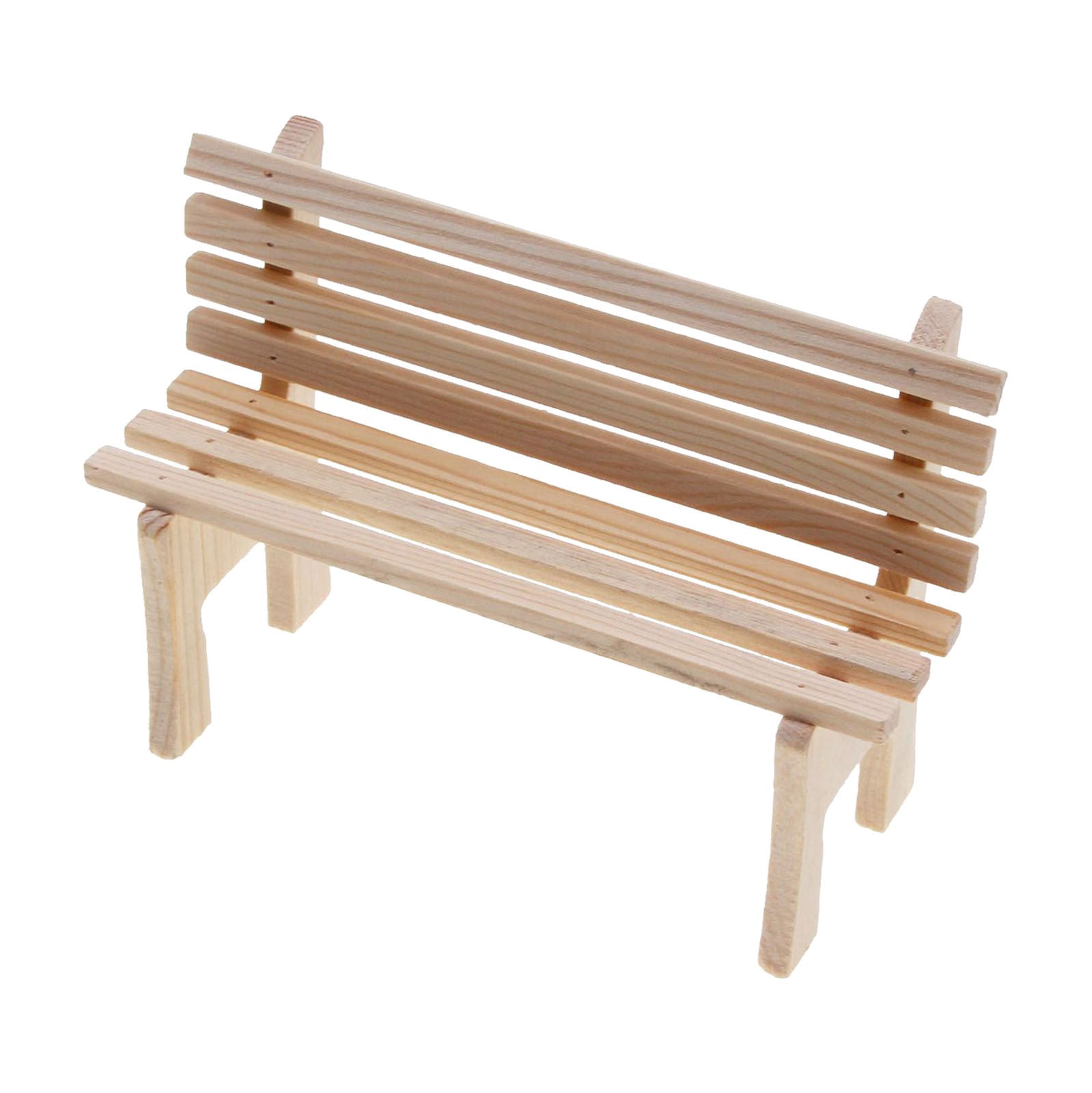 Mini Stroller Toy Wooden Fairy Garden Wheelbarrow Cart for Dollhouse ...