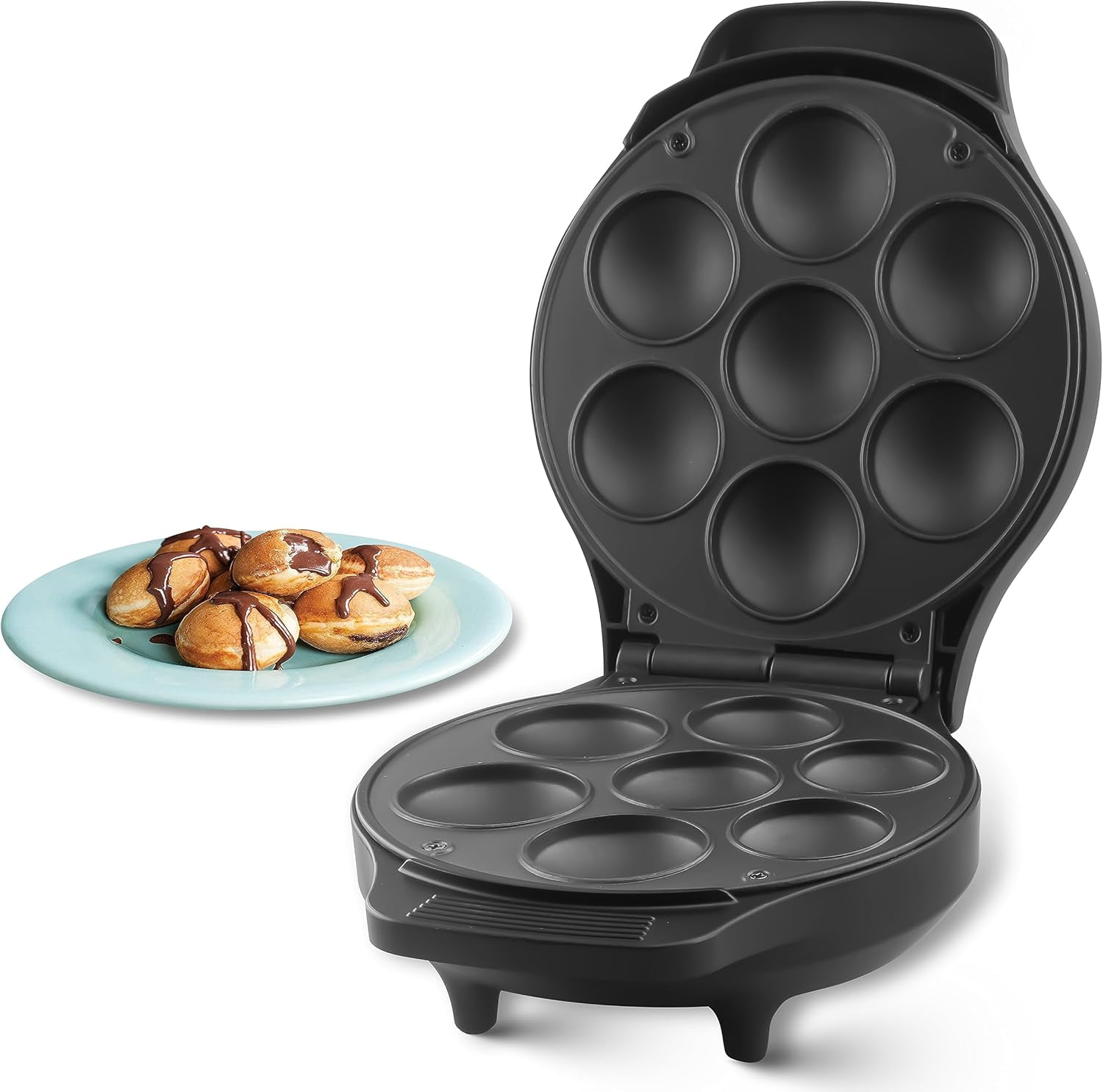 Mini Stuffed Pancakes Maker, Electric Maker Pan, Danish Pancakes Maker ...